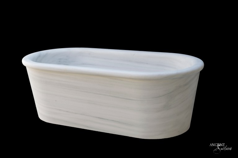 The Art of Bathing: Limestone Bathtubs by Ancient Surfaces Inspired by ...