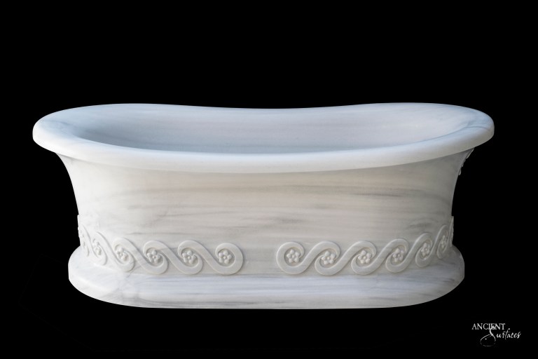 The Art of Bathing: Limestone Bathtubs by Ancient Surfaces Inspired by ...