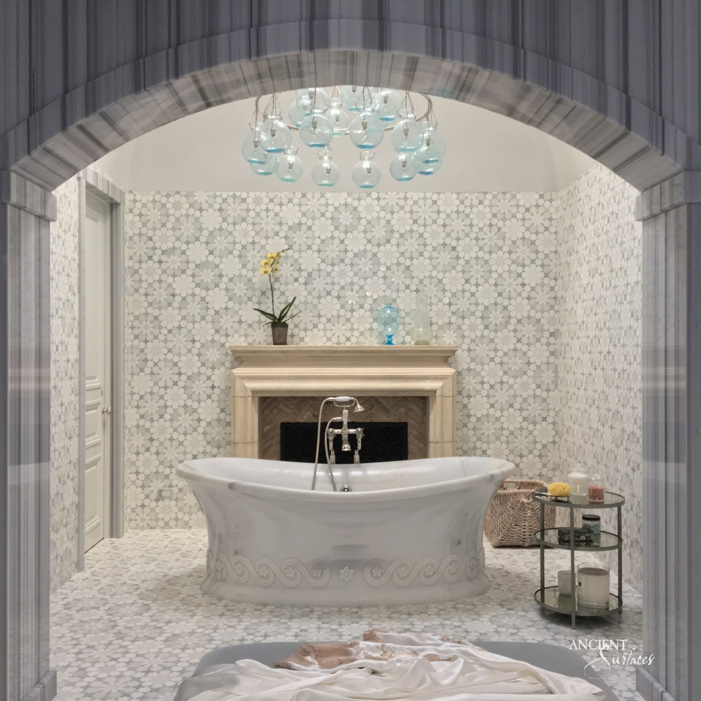 The Art of Bathing: Limestone Bathtubs by Ancient Surfaces Inspired by ...