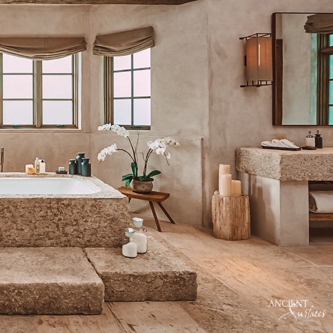 The Luxurious Allure of Ancient Surfaces' Stone Tubs
